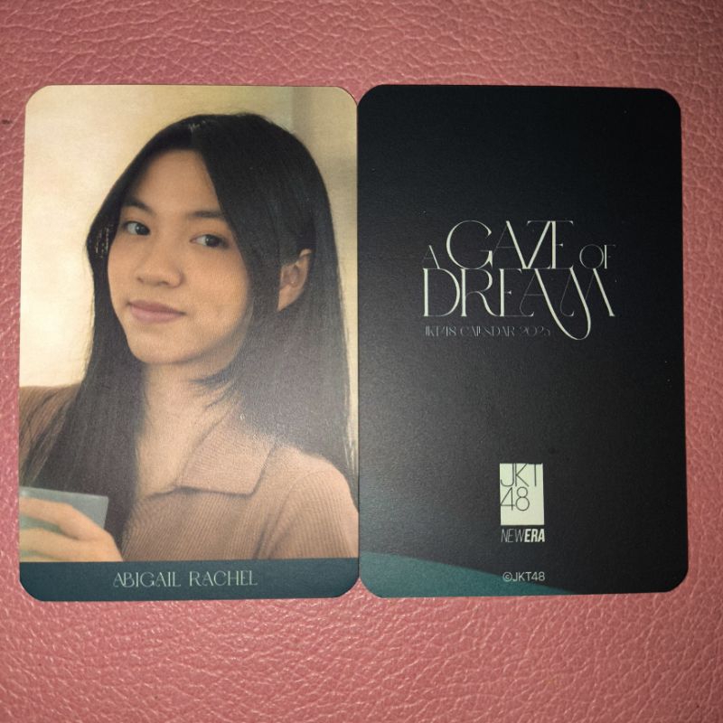 Jual Photocard JKT48 2025 Calendar a Gaze of Dream Abigail Rachel - PC ...