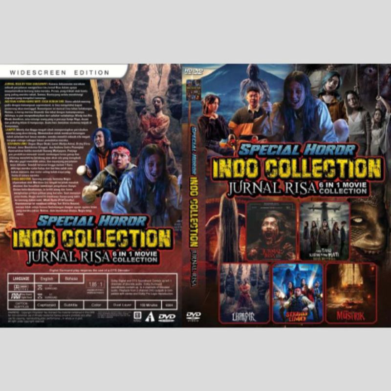 Jual Kaset Koleksi Film Special Horror Indo Collection Jurnal Risa ...