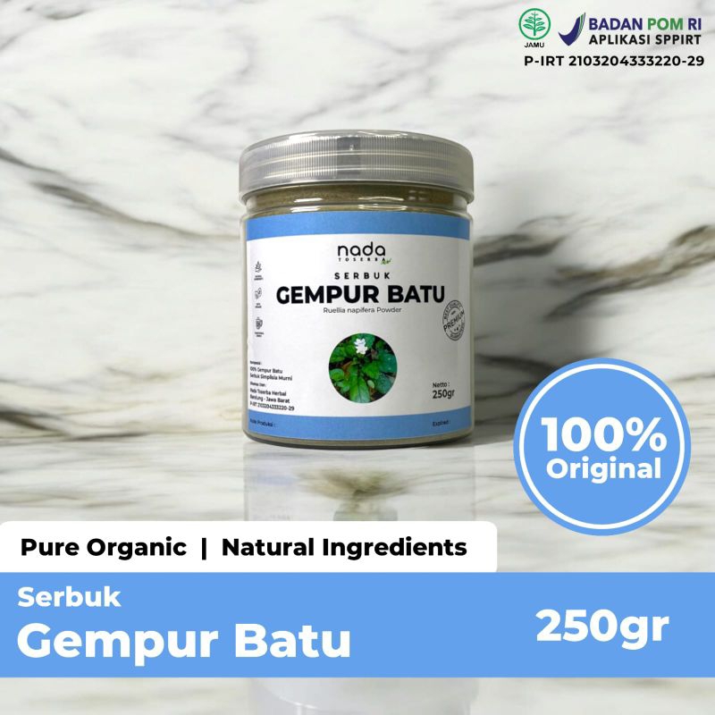 Jual GEMPUR BATU Bubuk Serbuk Premium | Herbal Hipertensi & Ginjal ...