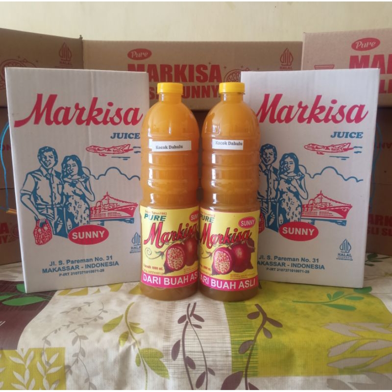 Jual Juice Markisa Asli Sunny khas Makassar Special(Super) Dos | Shopee ...