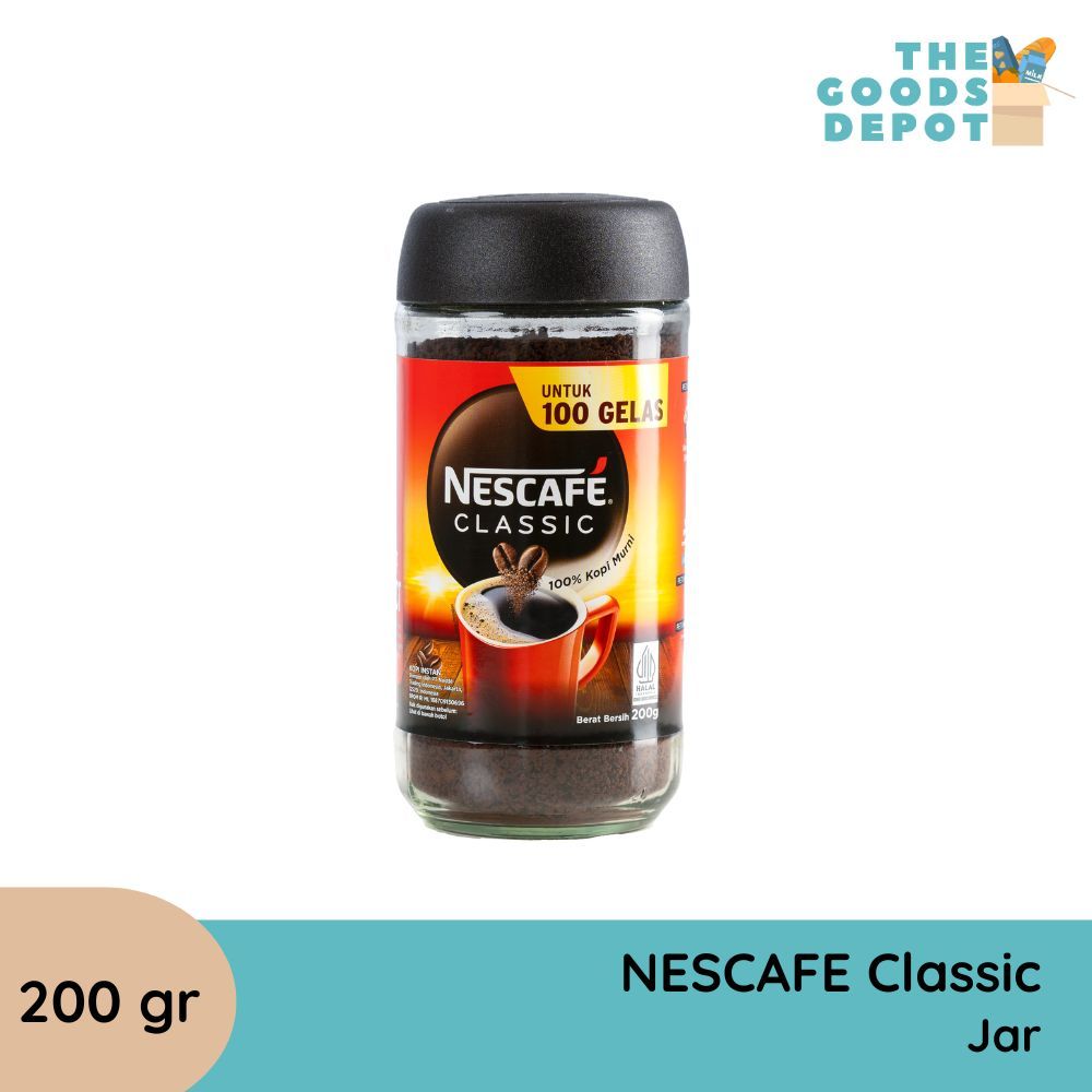 Jual Nescafe Classic Jar 200 g | Shopee Indonesia