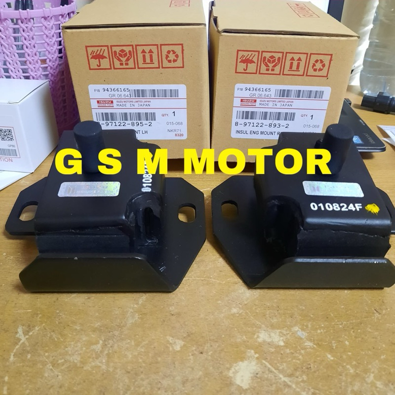 Jual engine mounting nkr71 1set | Shopee Indonesia