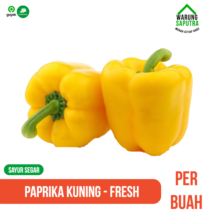 Jual Cabe Paprika Kuning / Bell Pepper / Segar per Buah | Shopee Indonesia