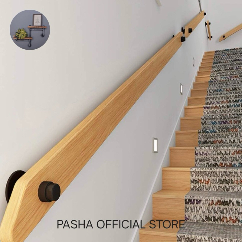 Jual Railing tangga - benister tangga - pegangan tangga - kayu jati ...