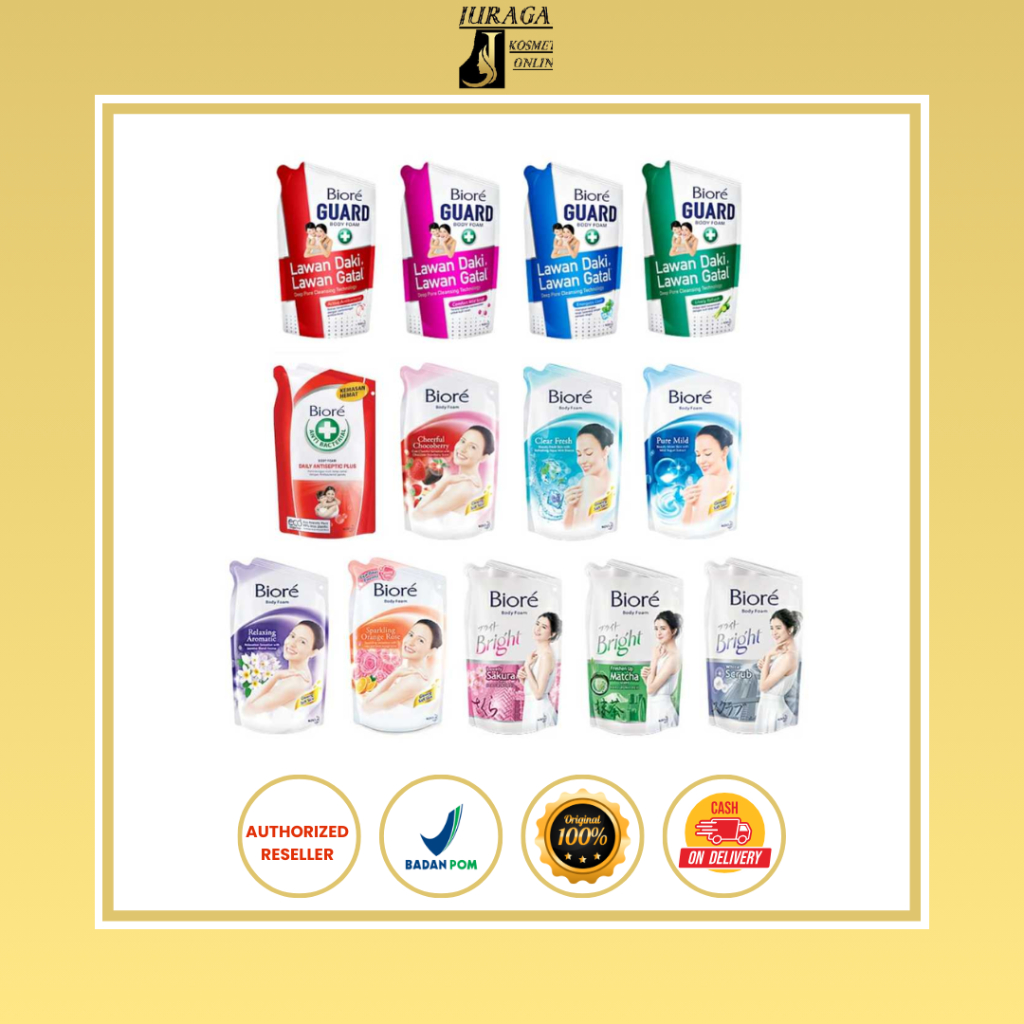 Jual Biore Refill Body Foam kemasan 250 ml | Shopee Indonesia