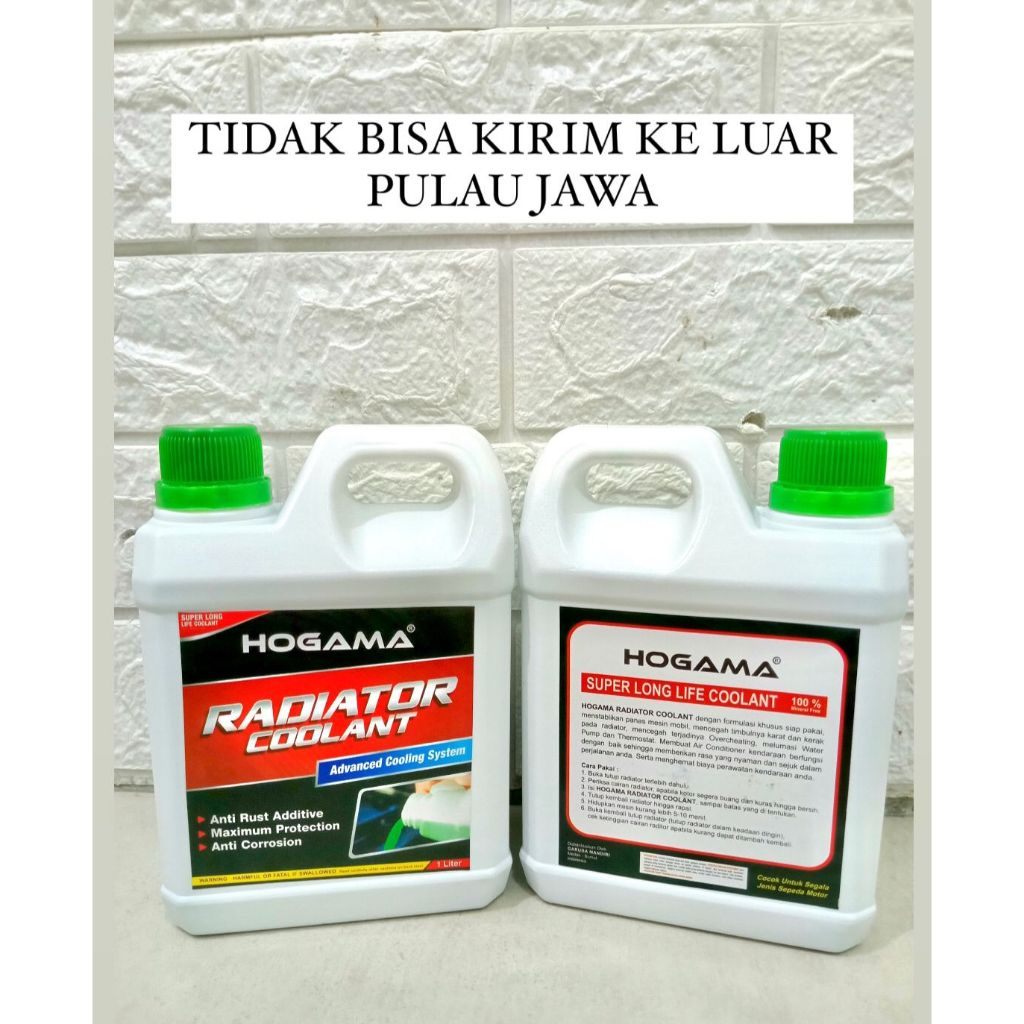 Jual RADIATOR AIR RADIATOR COOLENT HOGAMA COOLENT MURAH ISI 1 LITER ...