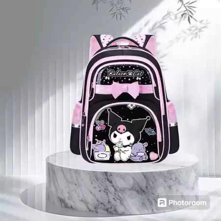 Jual Tas Kuromi Tas Anak Sekolah Perempuan TK SD Motip Kuromi Sanrio Tas Anak Terbaru.. | Shopee ...