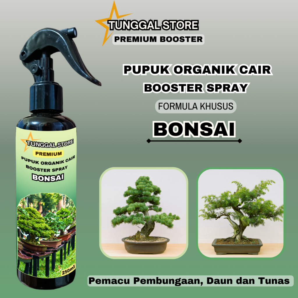 Jual Pupuk Organik Cair Spray Tanaman Hias Bunga Bonsai Pemacu ...