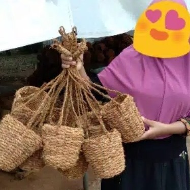 Jual Pot bunga serabut kelapa media tanaman ramah lingkungan bahan ...