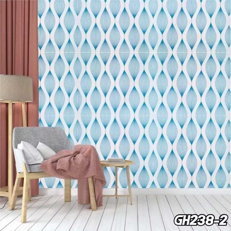 Jual WALLPAPER DINDING RUANGAN//WALLPAPER STICKER MOTIF WAVE KLASIK ...