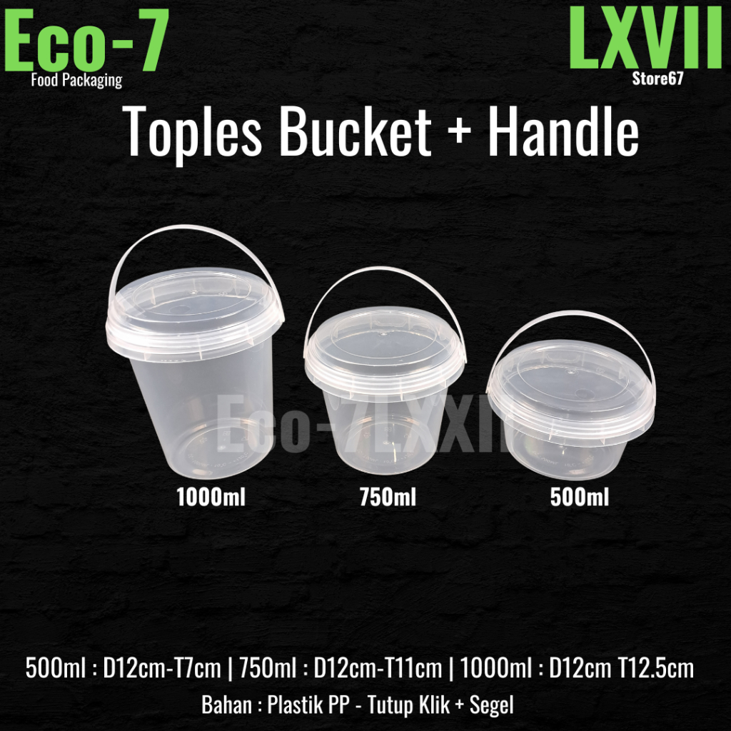 Jual Bucket Thinwall Ember Seal + Handle - Basket Plastik, Plastic ...