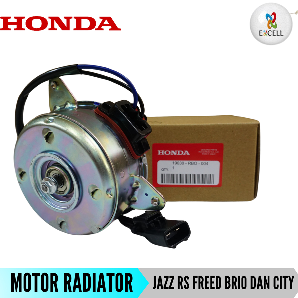 Jual Motor Fan Radiator Condensor Honda All New Jazz Rs ge8 Freed Brio Mobilio dan City Model ...
