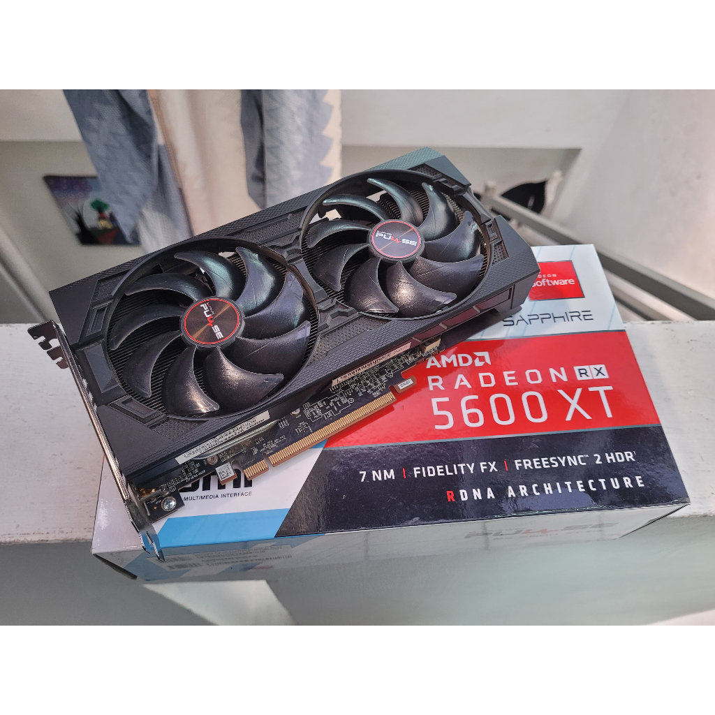 Jual Sapphire Rx 5600 xt Black Edition | Shopee Indonesia