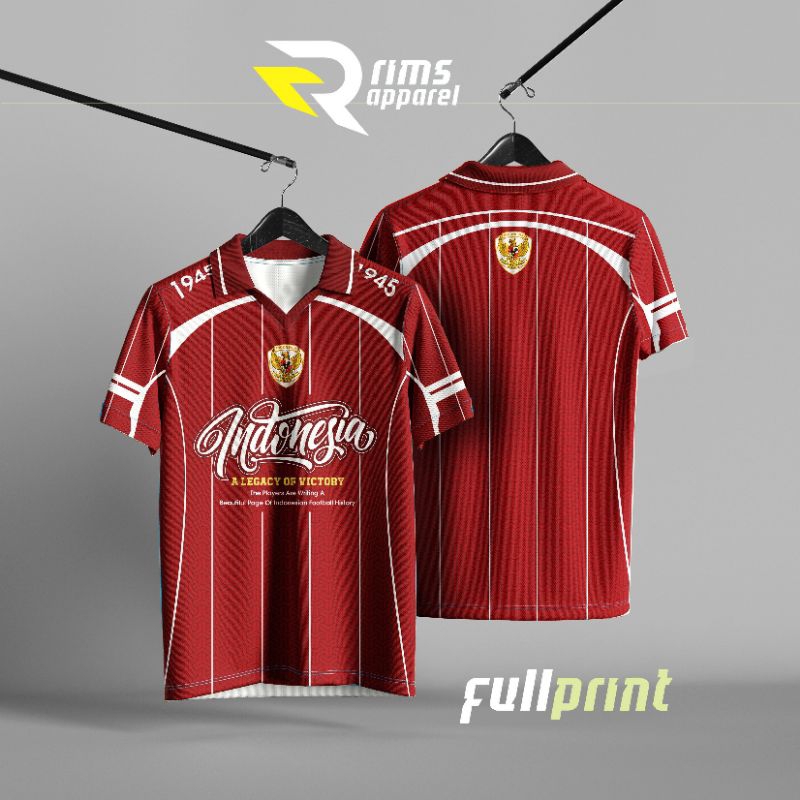 Jual JERSEY TIMNAS 1945 FANTASY TERBARU / Jersey timnas retro/ Jersey ...