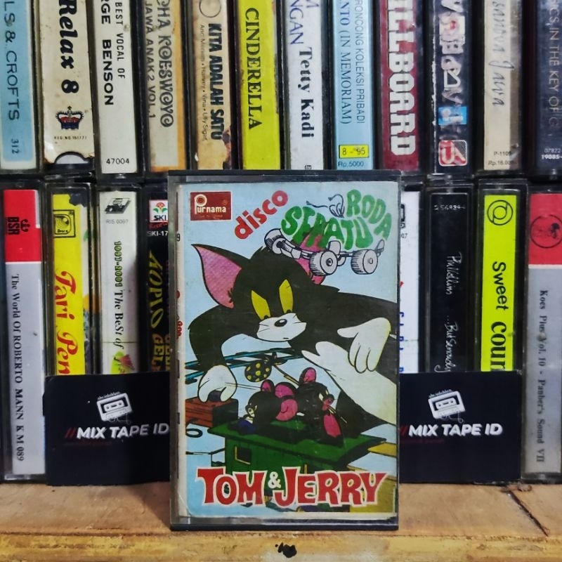 Jual Kaset Pita - Disco Sepatu Roda - Tom & Jerry - Radio Tape - Kaset ...
