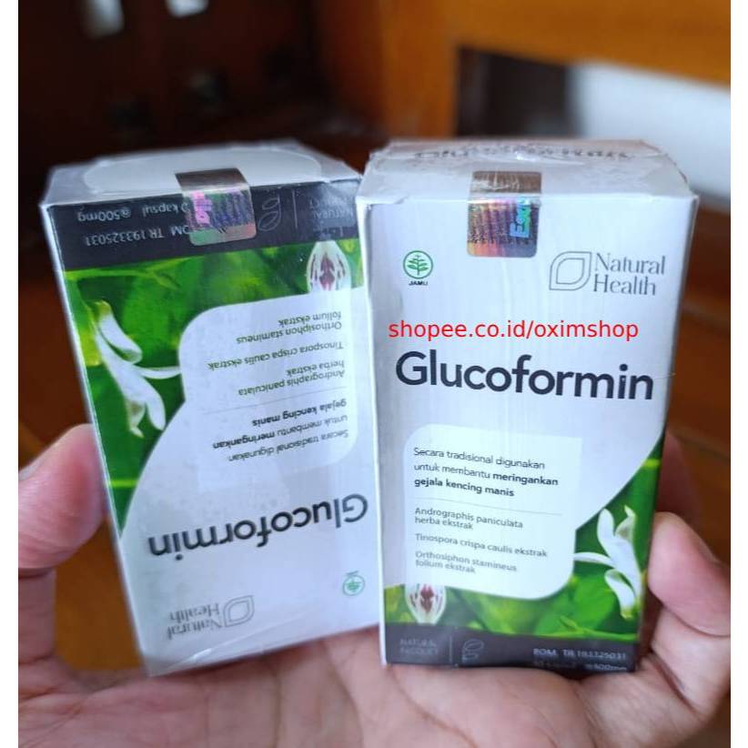 Jual Glucoformin Herbal Gula Darah Tinggi Tanpa Efek Samping Atasi ...