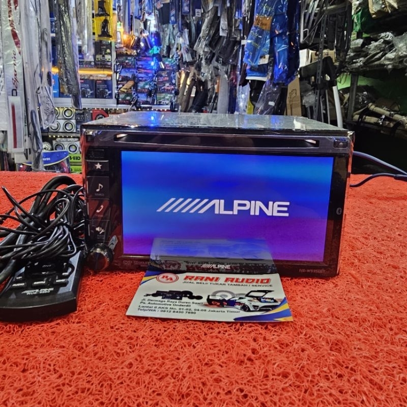 Jual Head Unit ALPINE IVE-W535EBT Bluetooth USB CD Aux Radio FM AM | Shopee Indonesia