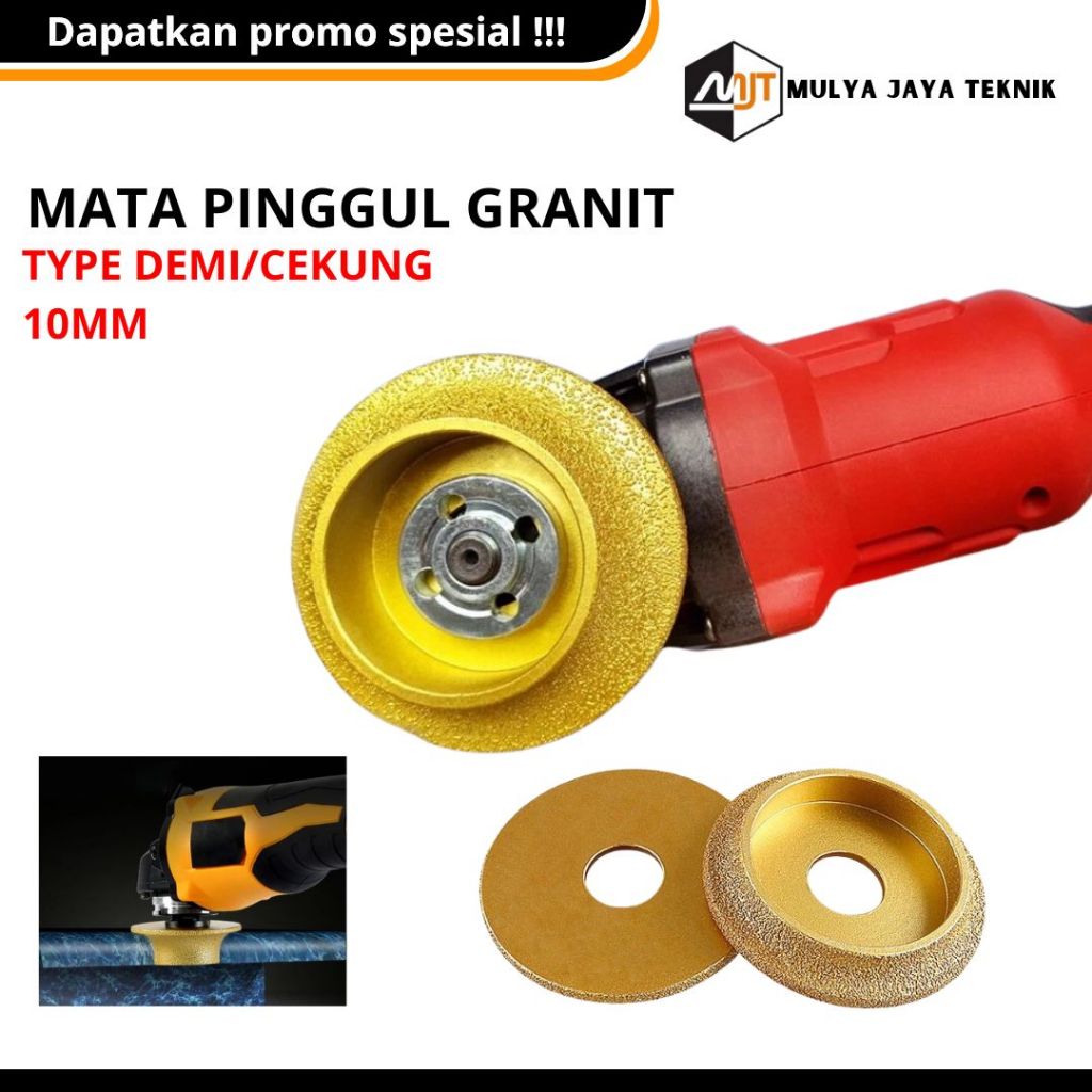 Jual Mata Pinggul Granit, Mata Bevel Granit Bullnose 10mm Roda Gerinda ...