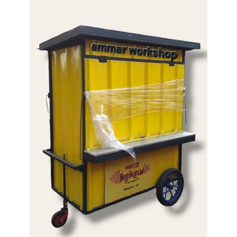 Jual Booth Container dengan Roda besar | Shopee Indonesia