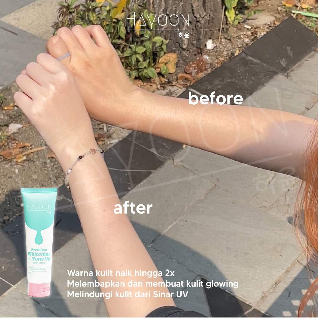 Jual Hayoon Whitening & Tone Up Body Lotion | Shopee Indonesia