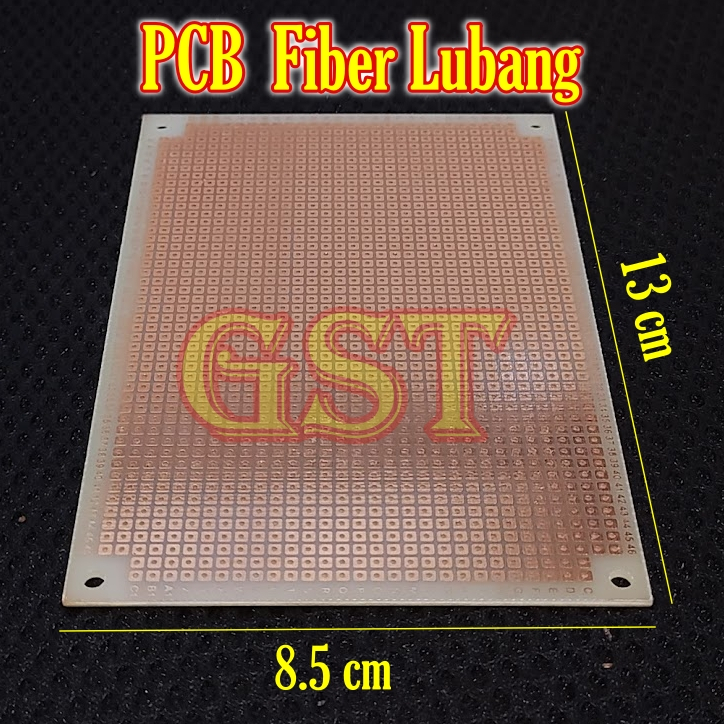 Jual PCB fiber bolong ic 130x85 mm single layer fr4 pcb lubang | Shopee ...