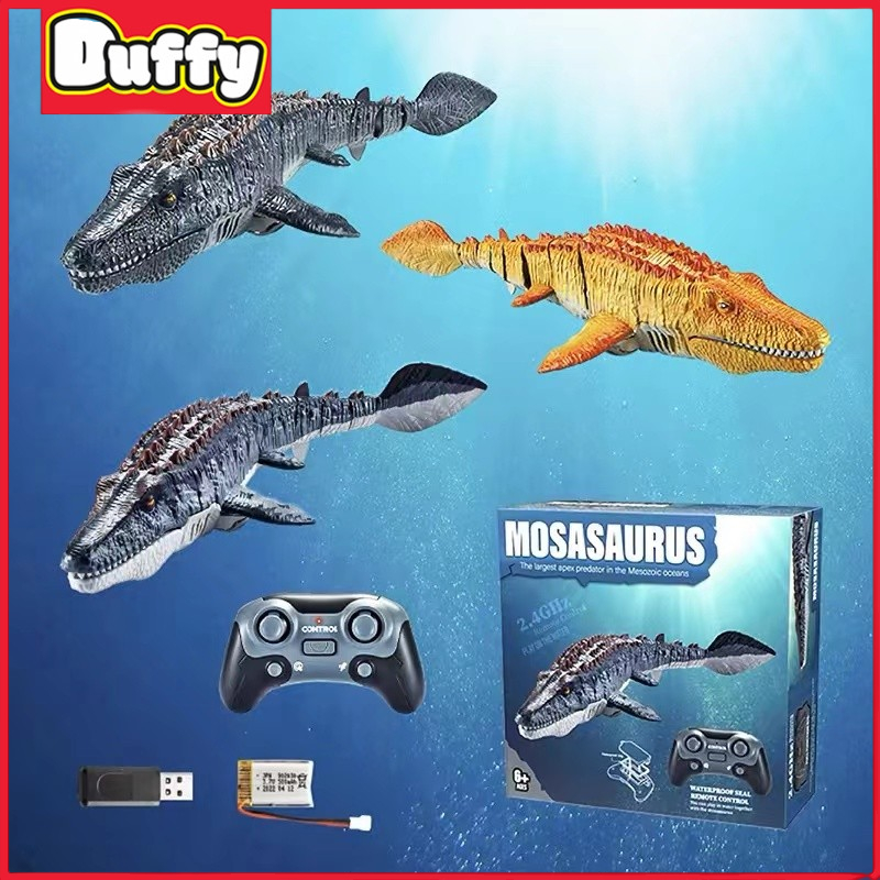 Jual Duffy toys 2.4G Mainan Remote Control Mosasaurus / Remote Control ...