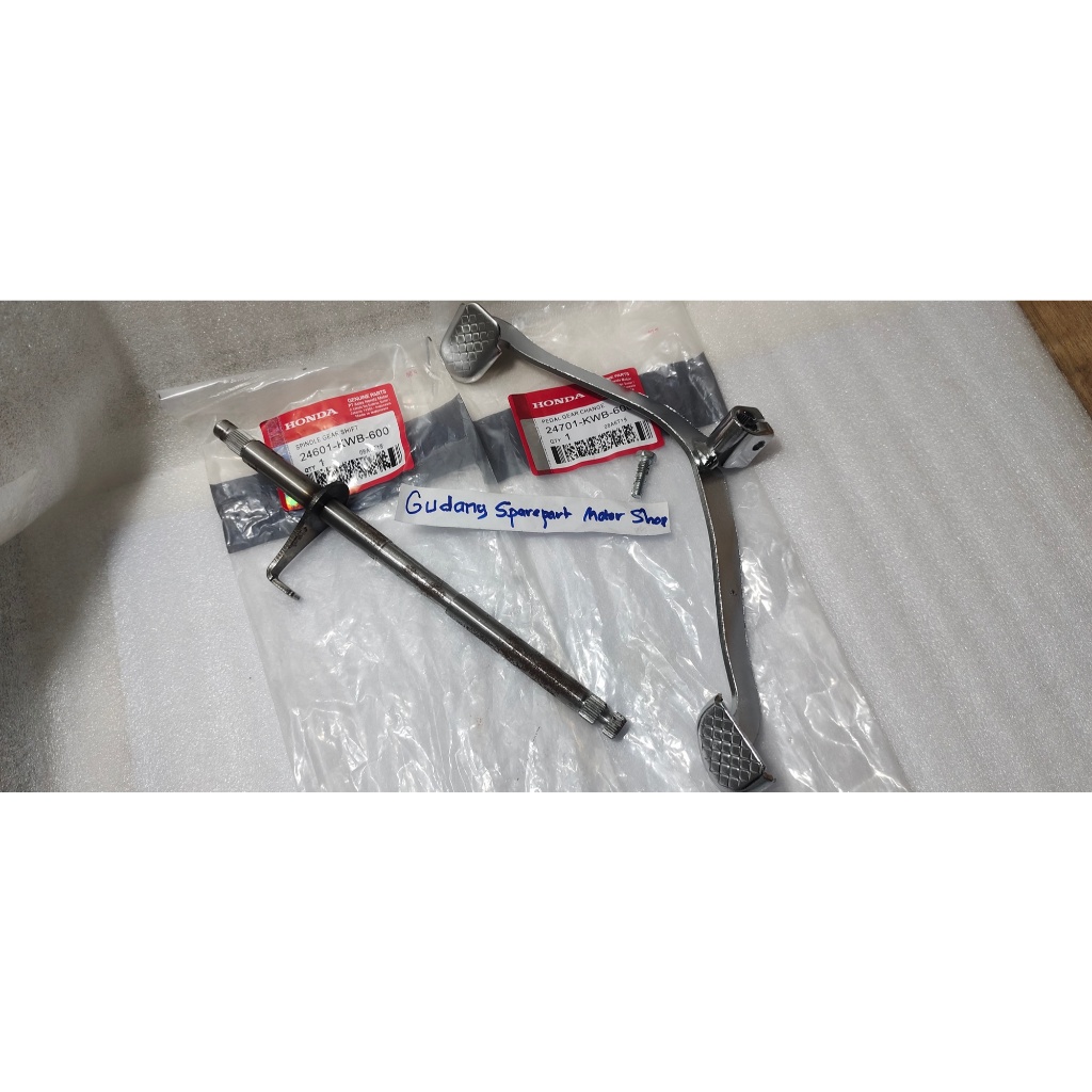 Jual Pedal Operan Gigi Plus AS Spindle Gear Overan Honda Blade Revo ABS ...