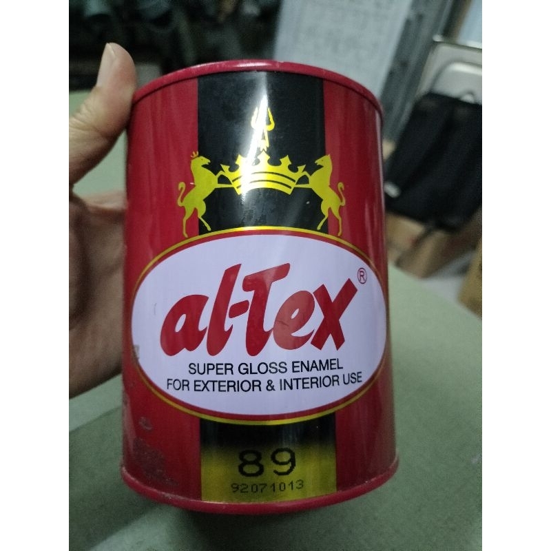 Jual Cat Kayu dan Besi Altex Kaleng kemasan 1kg | Shopee Indonesia