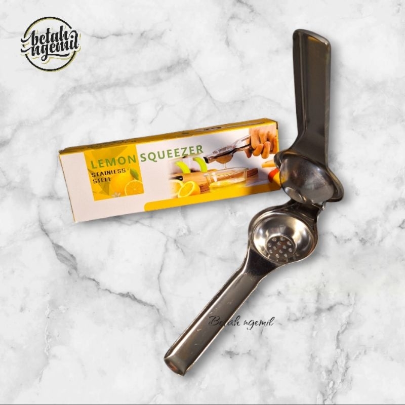Jual Alat Peras Perasan Lemon Jeruk Nipis Stainlees steel | Shopee ...
