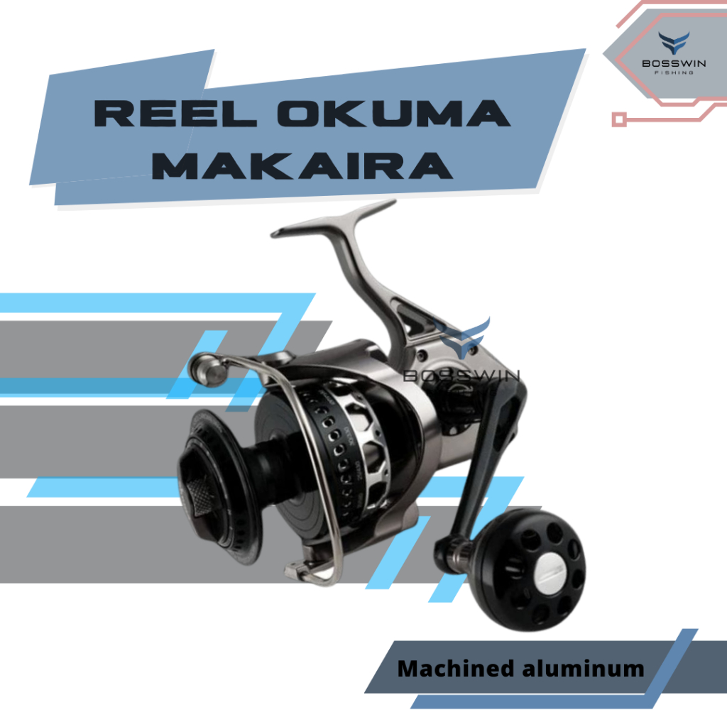 Jual SPINNING REEL OKUMA MAKAIRA HEAVY DUTY | Shopee Indonesia