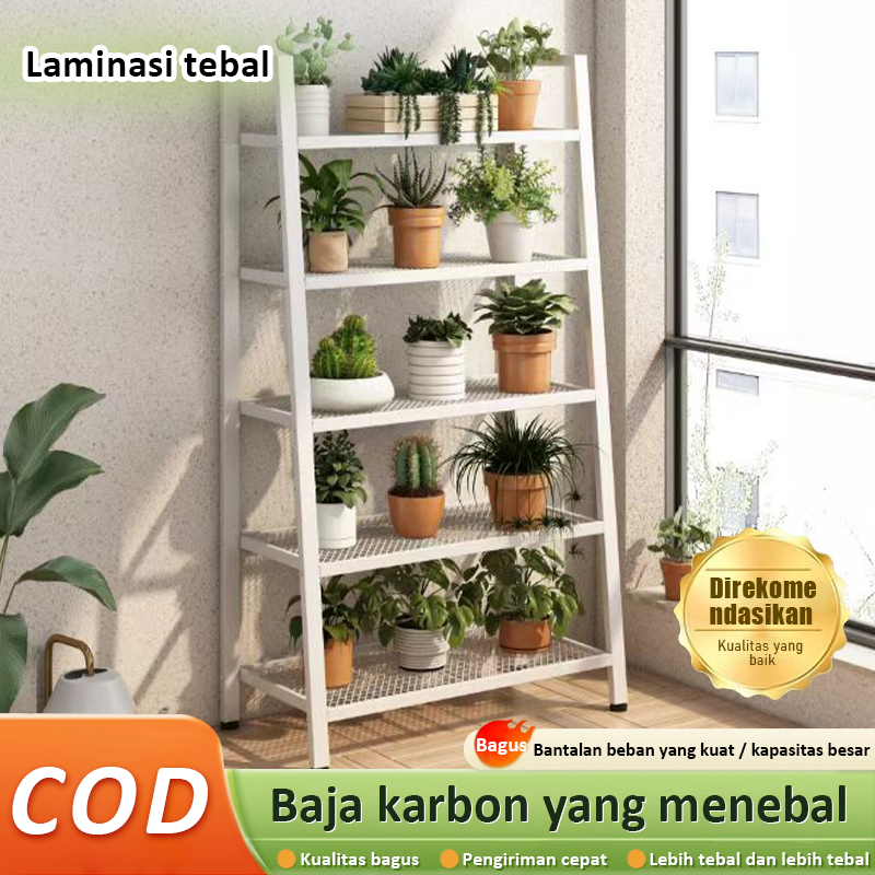 Jual Rak Besi 4 Tingkat-Storage Rack Metal Tempat Penyimpanan Serbaguna ...