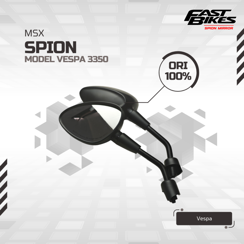 Jual Spion SHENAO Model Baros Vespa Variasi Universal Honda Scoopy ...