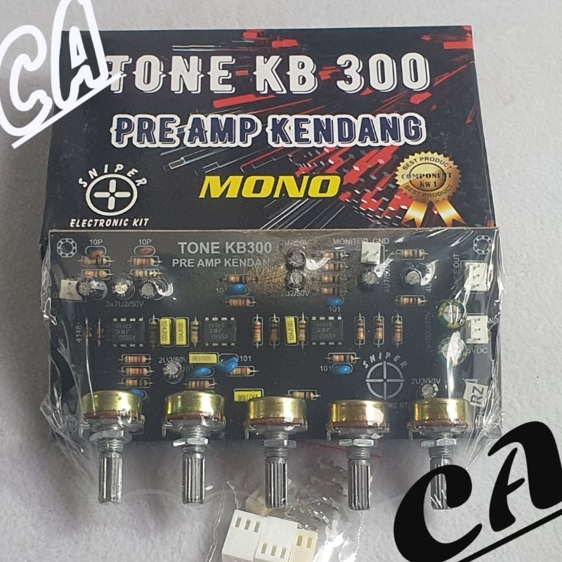 Jual KIT TONE CONTROL KONTROL KB 300 PREAMP KENDANG by SNIPER | Shopee ...