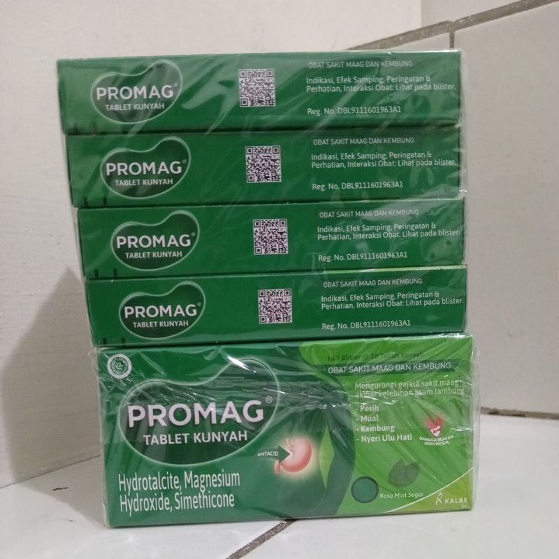 Jual PROMAG TABLET 1 BAL ISI 4 BOX @ 3 STRIP | Shopee Indonesia
