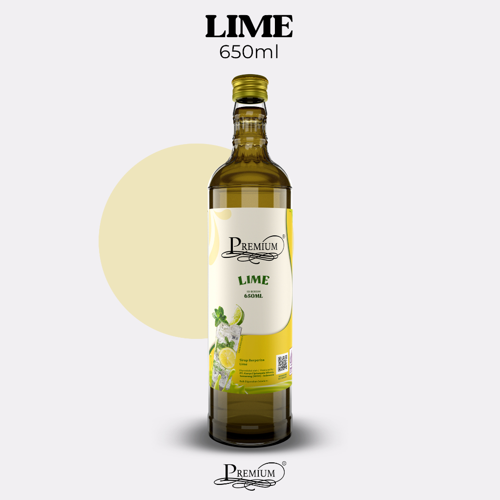 Jual Premium Syrup - Lime 650ml (Minuman Sirup untuk HORECA) | Shopee ...