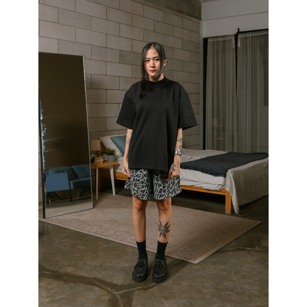 Jual Popgun Studio Kaos Hitam Polos Reguler Fit Cotton Cloud Coolbreeze ...
