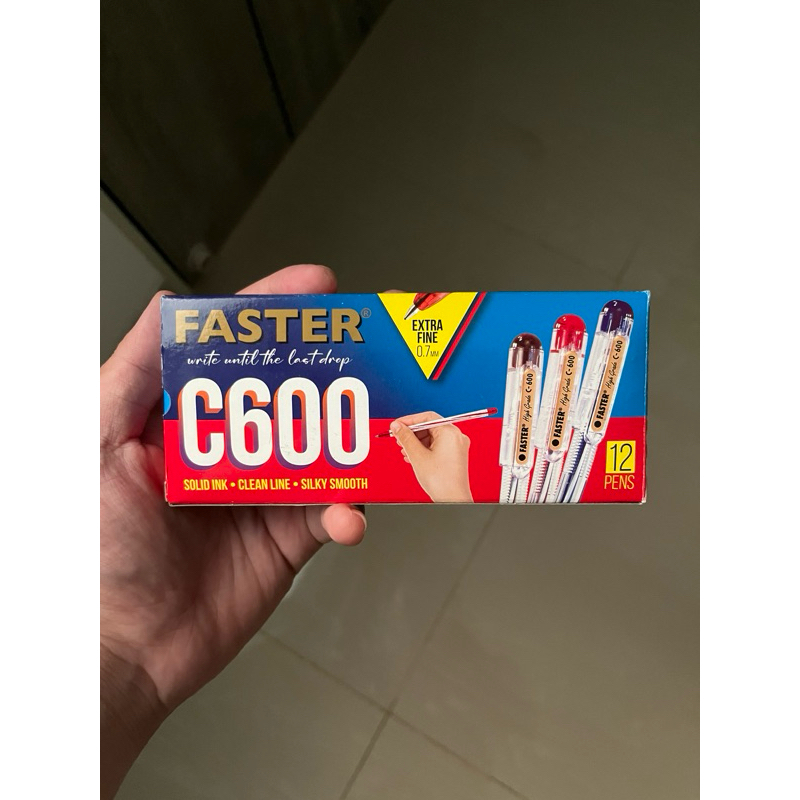 Jual PULPEN FASTER C600 SURABAYA MURAH (1PACK) | Shopee Indonesia
