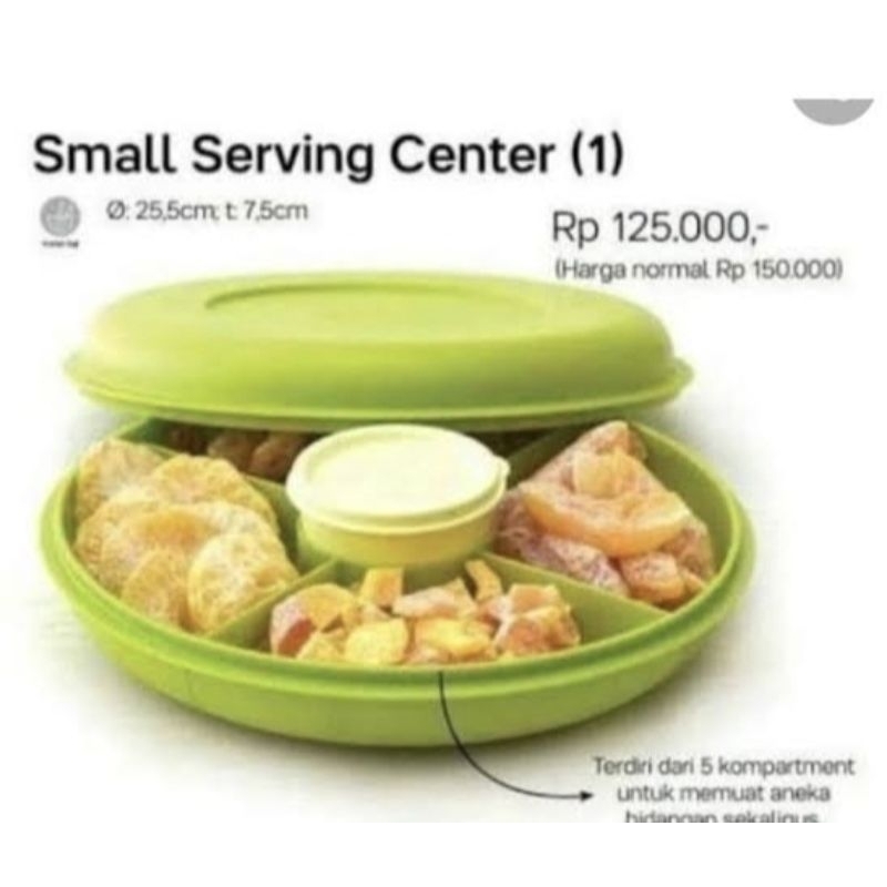 Jual Small serving center tupperware | Shopee Indonesia