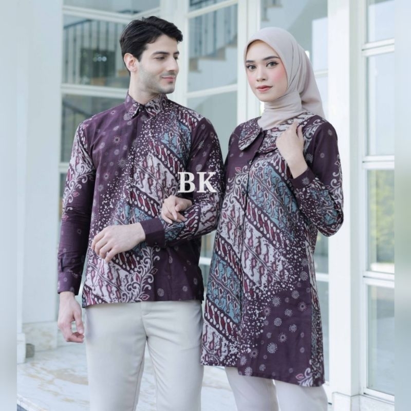 Jual Batik Couple Modern Set Pakaian Couple Baju Batik Couple Pasangan ...