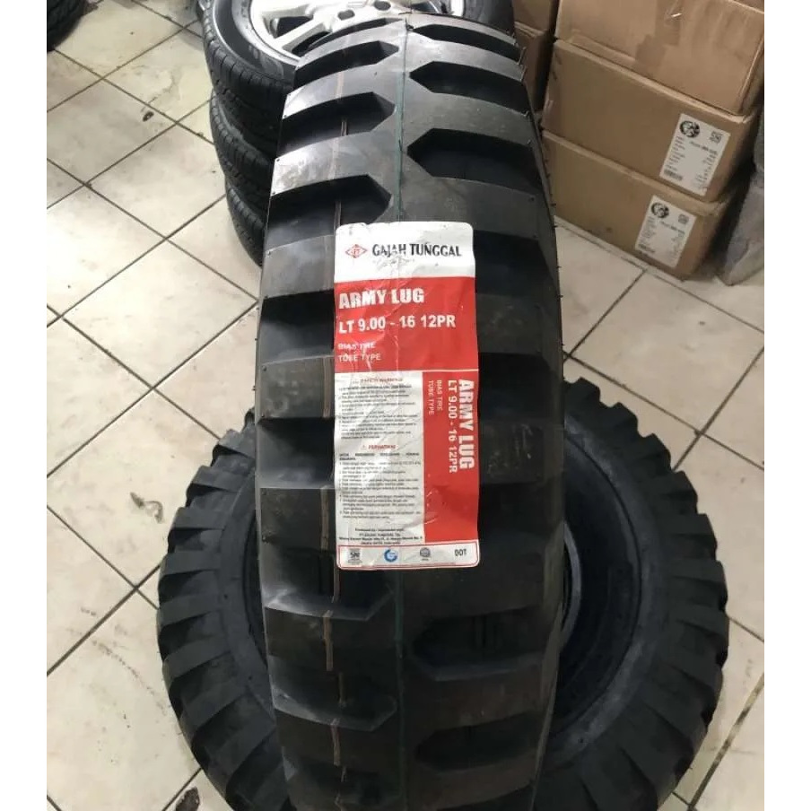 Jual BAN GT 900 X 16 ARMY LUG, 12 PR COCOK UNTUK BAN MILITER,GRADER ...