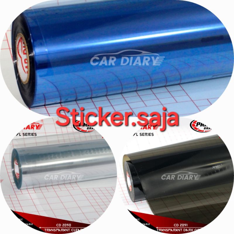 Jual Stiker Transparan Hitam Skotlet Roll Lebar 45cm x 15meter | Shopee ...