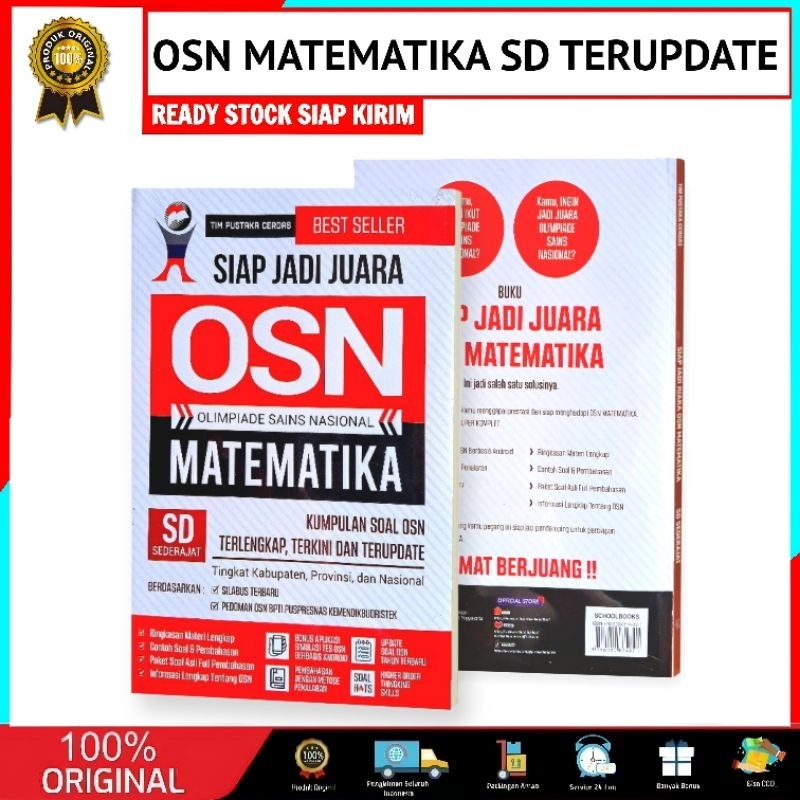 Jual Buku Siap Jadi Juara OSN MATEMATIKA SD Sederajat Update 2025 | Shopee Indonesia