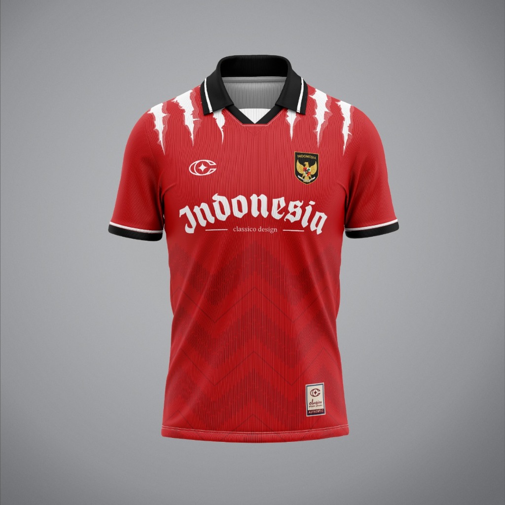 Jual JERSEY TIMNAS INDONESIA // RETRO JERSEY | Shopee Indonesia