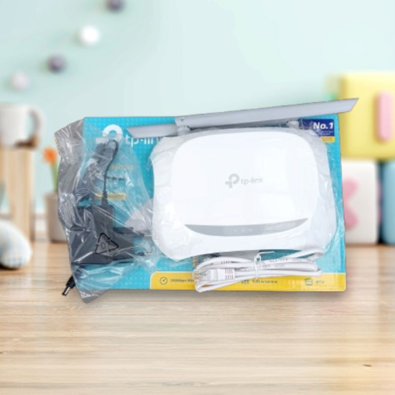 Jual TPLink TL-WR840N Router Wireless WiFi 300Mbps 2 Antena | Shopee ...