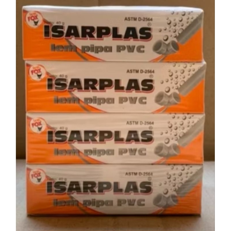 Jual Isarplas Lem Pipa PVC 40 gram ASTM D-2564 | Shopee Indonesia