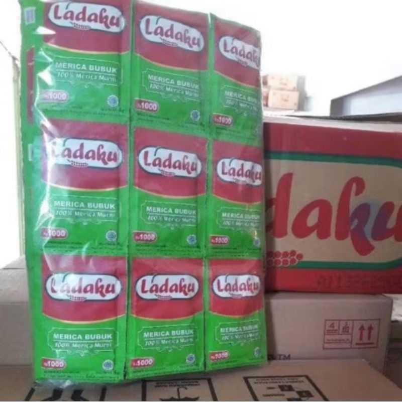 Jual Ladaku / Lada Bubuk 1 renceng isi 12 sachet | Shopee Indonesia