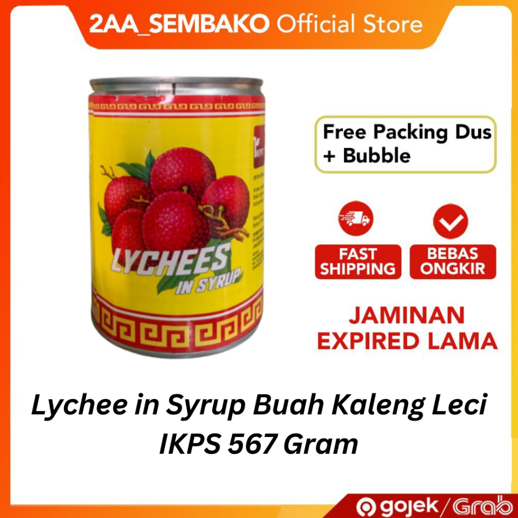 Jual Lychee in Syrup Buah Kaleng Leci IKPS 567 Gram | Shopee Indonesia