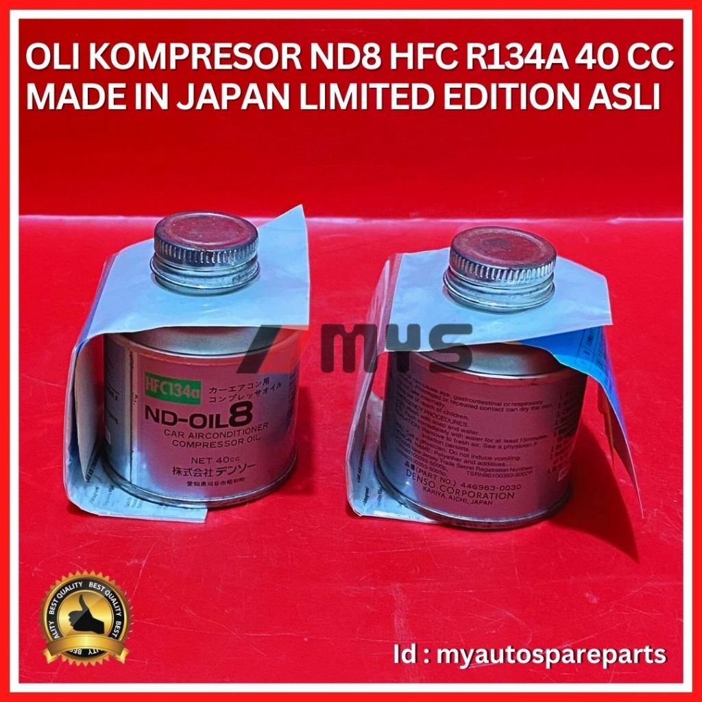 Jual OLI COMPRESSOR AC Mobil HFC R134A 40 CC OLI ND8 ND 8 KOMPRESOR ...