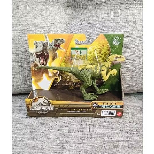Jual jurassic world dino trackers Atrociraptor original | Shopee Indonesia