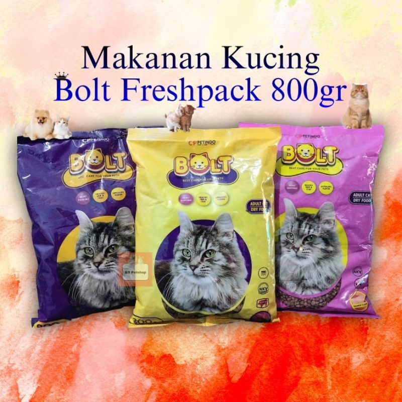 Jual Bolt Cat | Makanan Kucing Bolt Cat | Shopee Indonesia